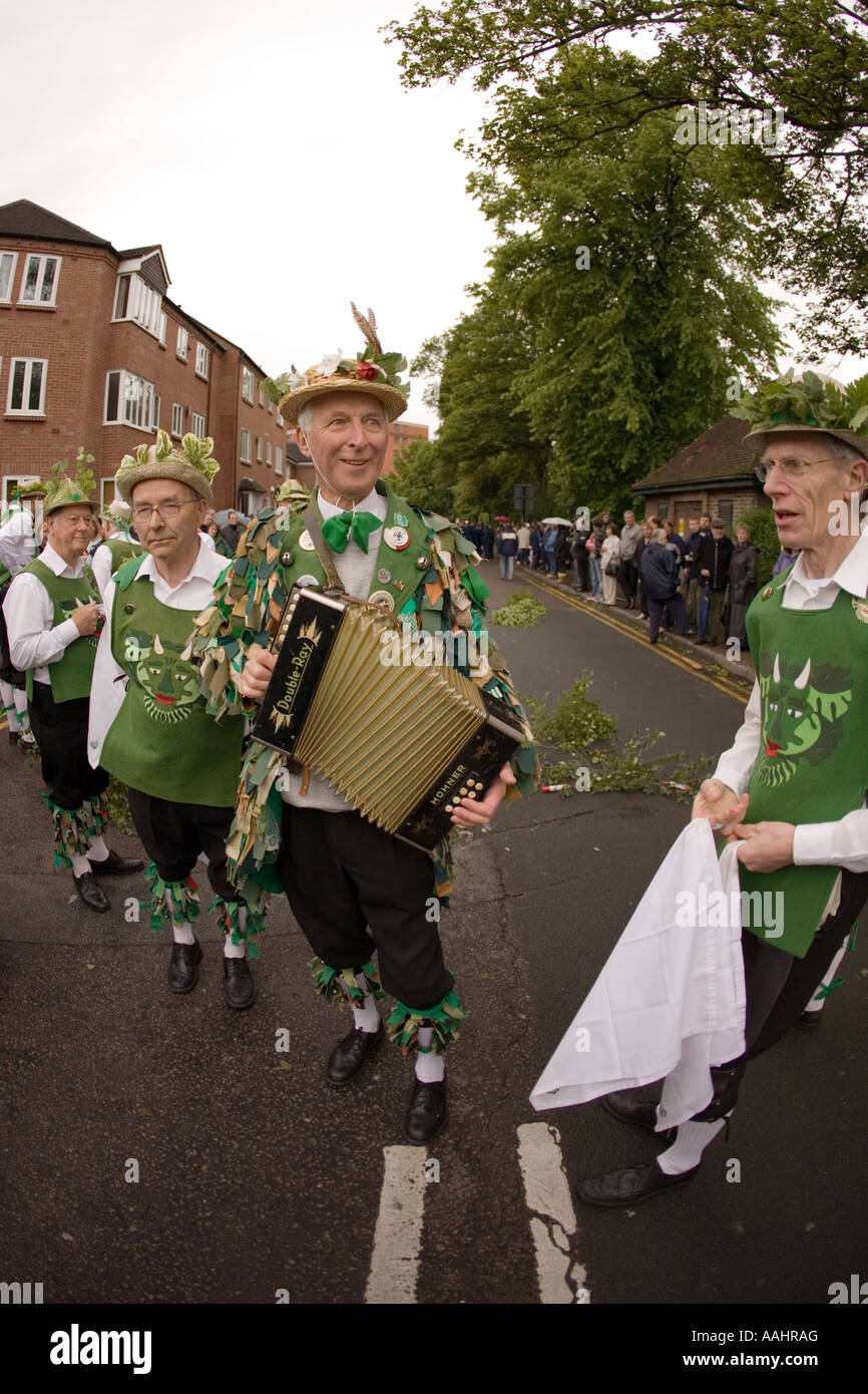 Morris dancers at Lichfield City Carnival Stock Photo - Alamy