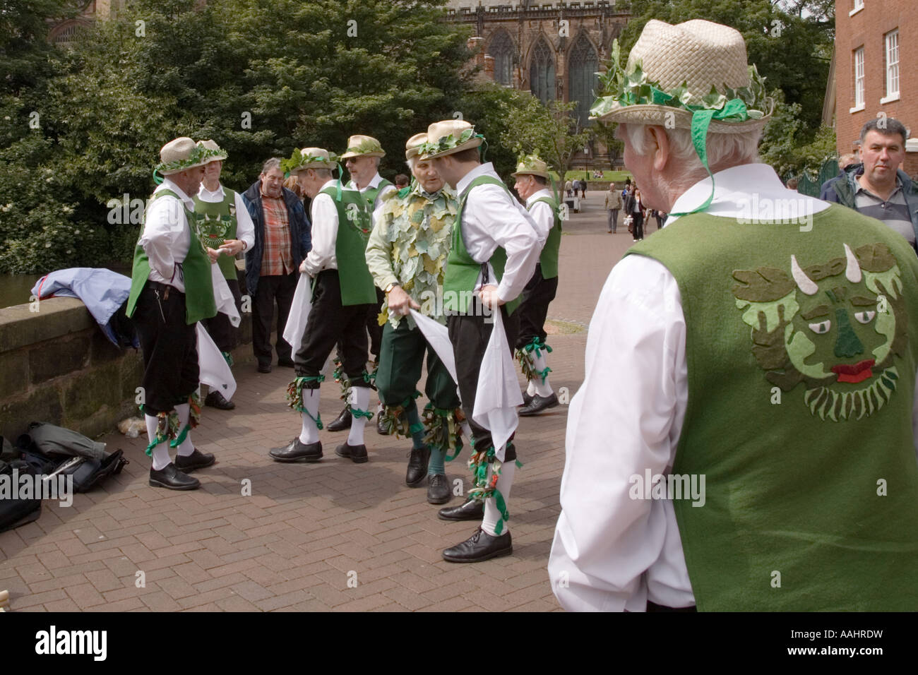 Morris dancers at Lichfield City Carnival Stock Photo - Alamy