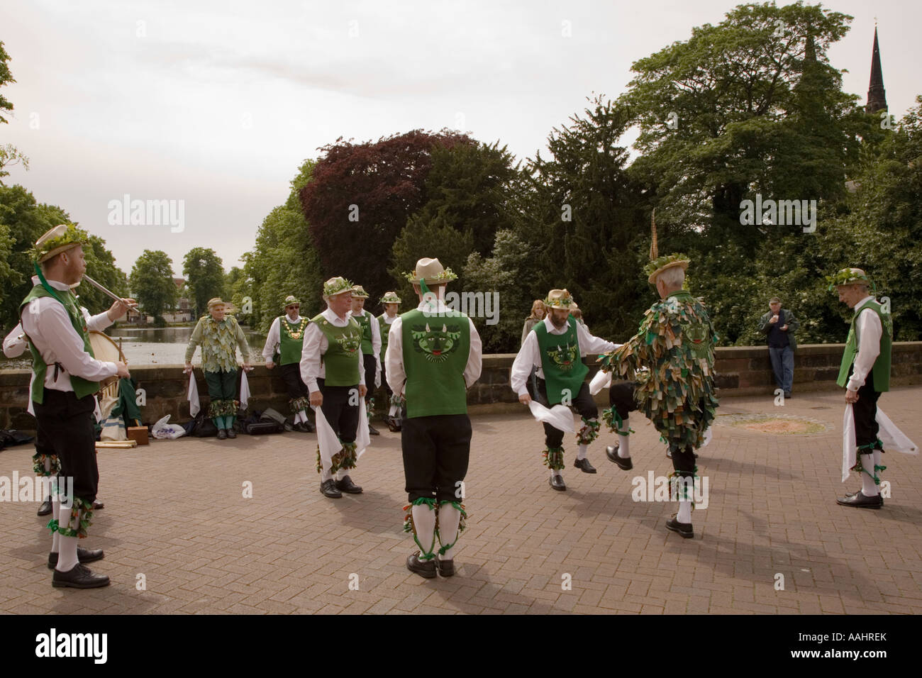 Morris dancers at Lichfield City Carnival Stock Photo - Alamy
