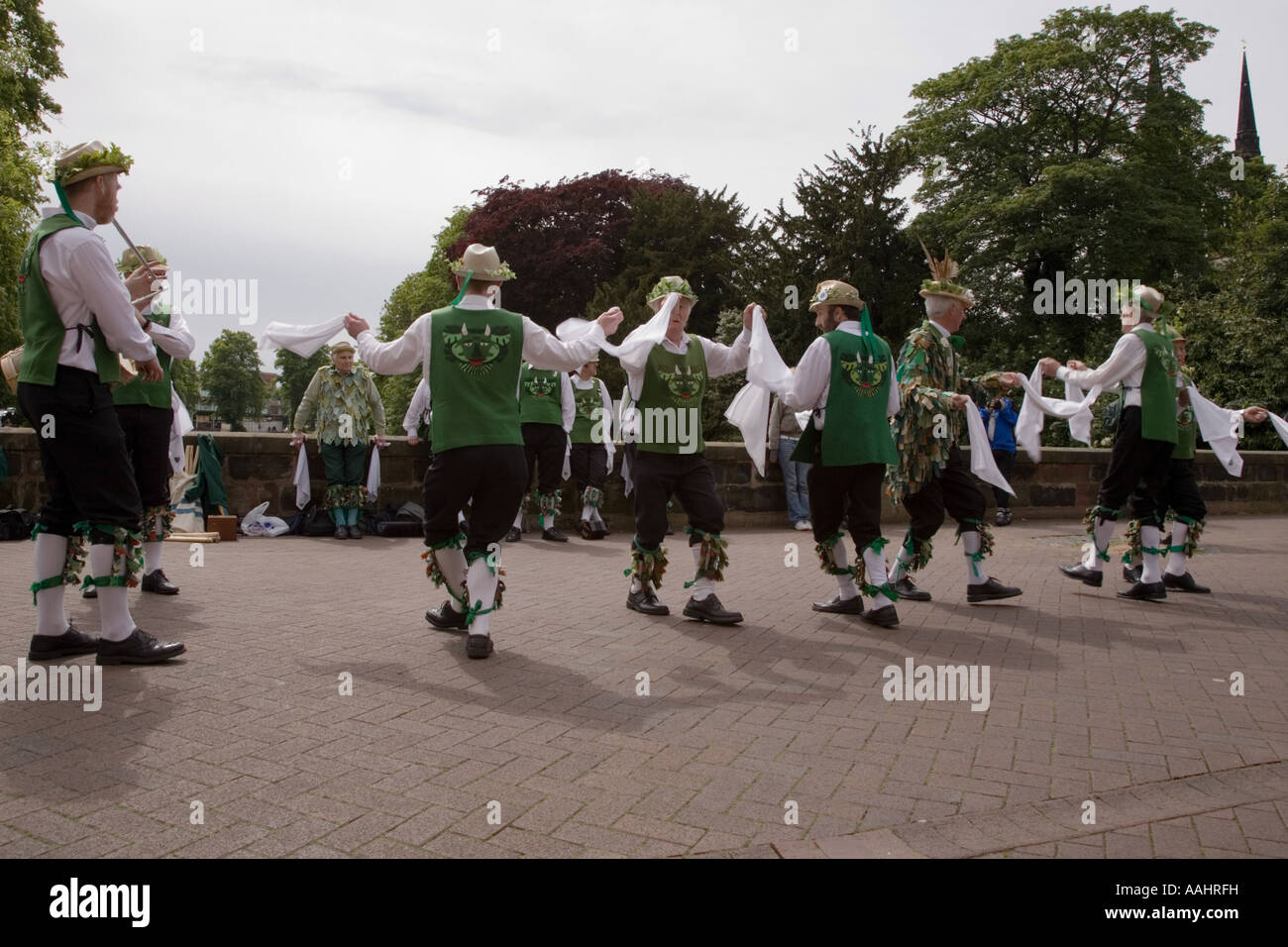 Morris dancers at Lichfield City Carnival Stock Photo - Alamy