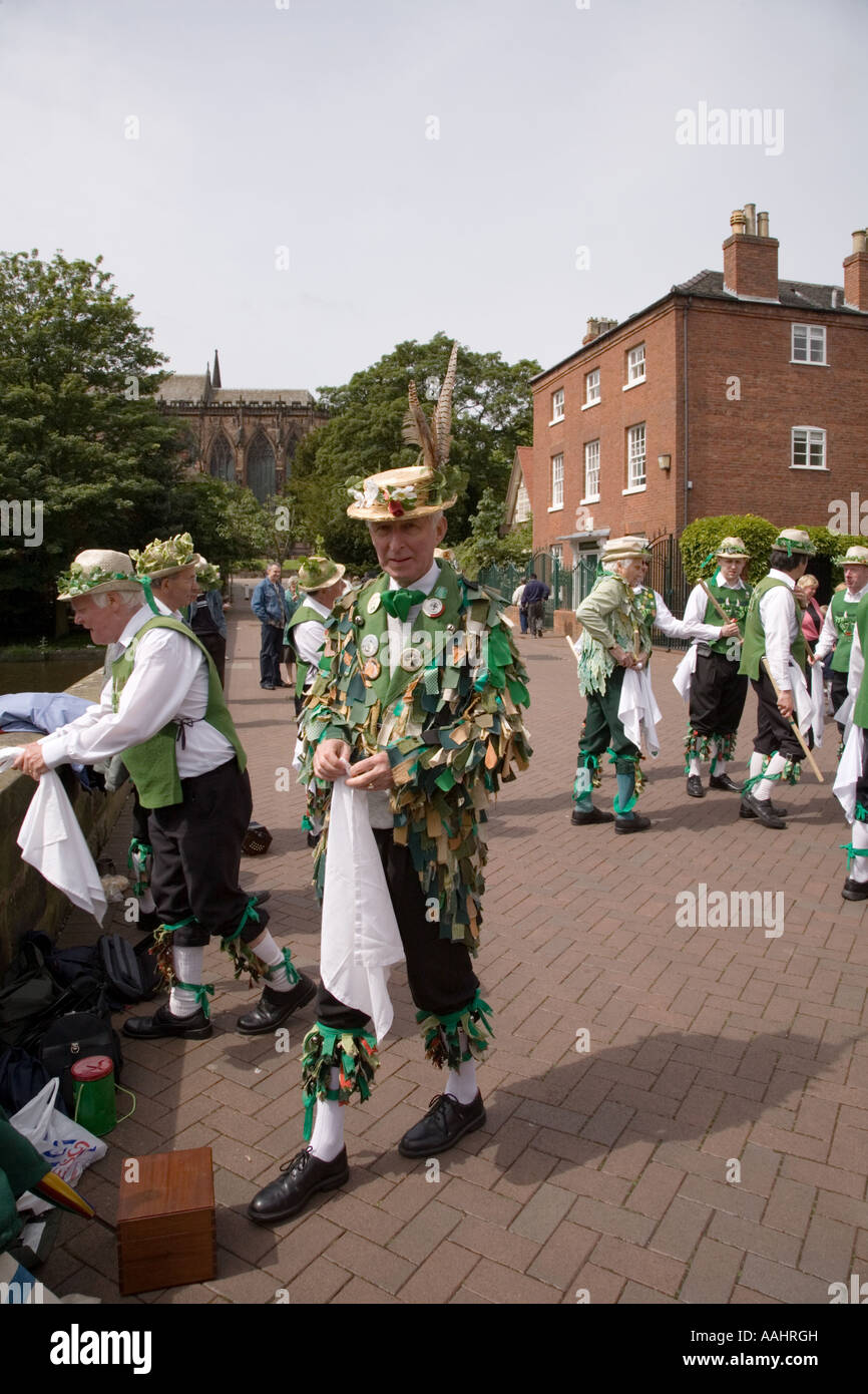 Morris dancers at Lichfield City Carnival Stock Photo - Alamy