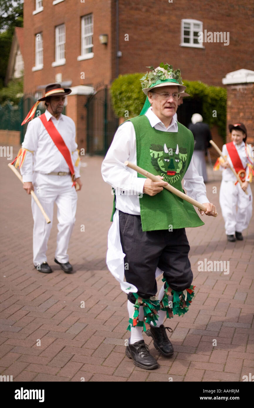 Morris dancers at Lichfield City Carnival Stock Photo - Alamy