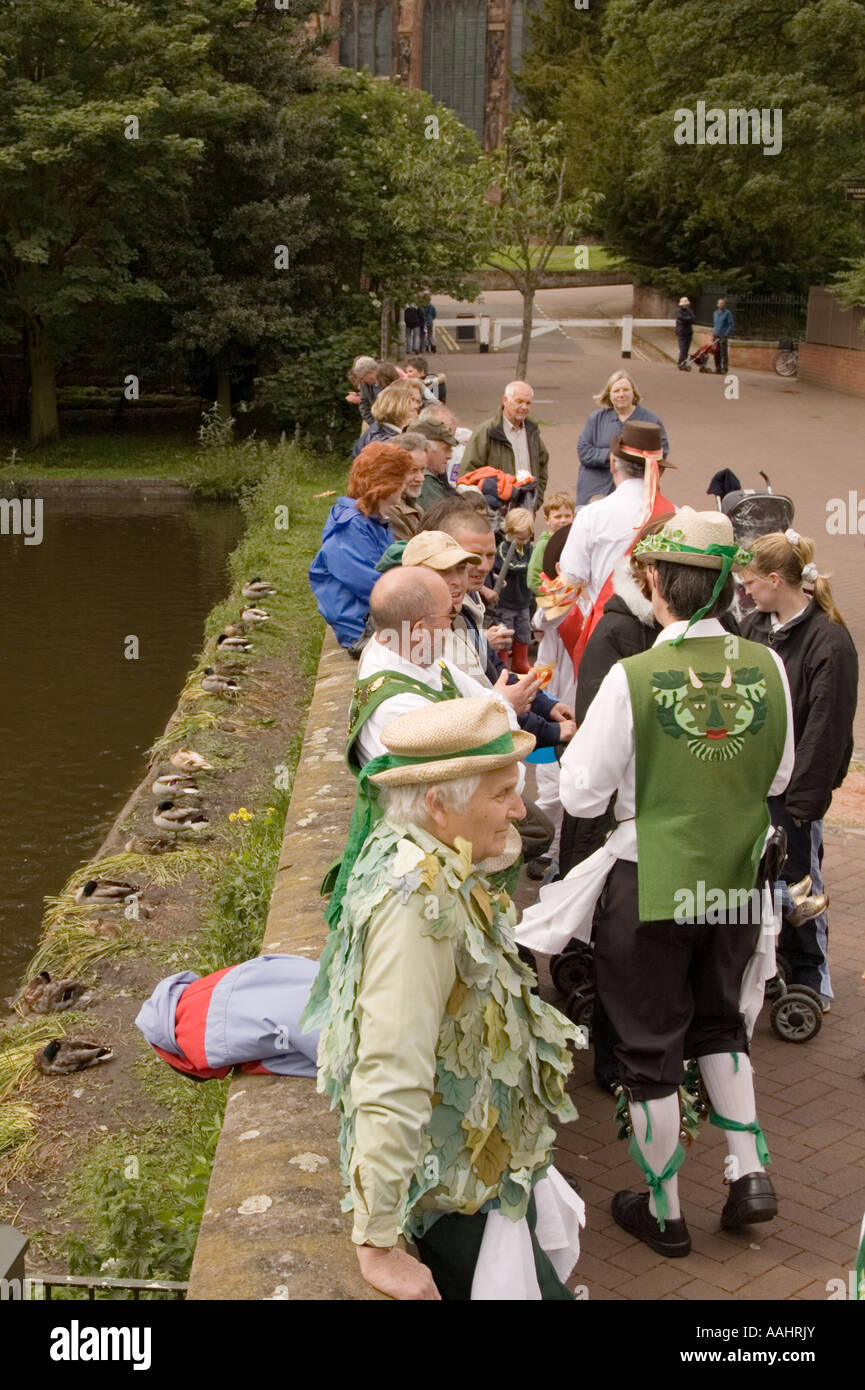 Morris dancers at Lichfield City Carnival Stock Photo - Alamy