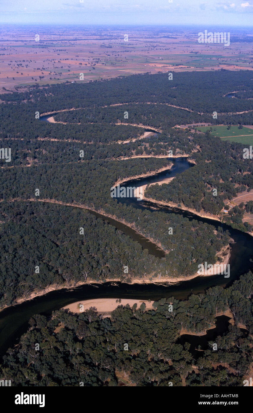 Aerial view murray river hi-res stock photography and images - Alamy