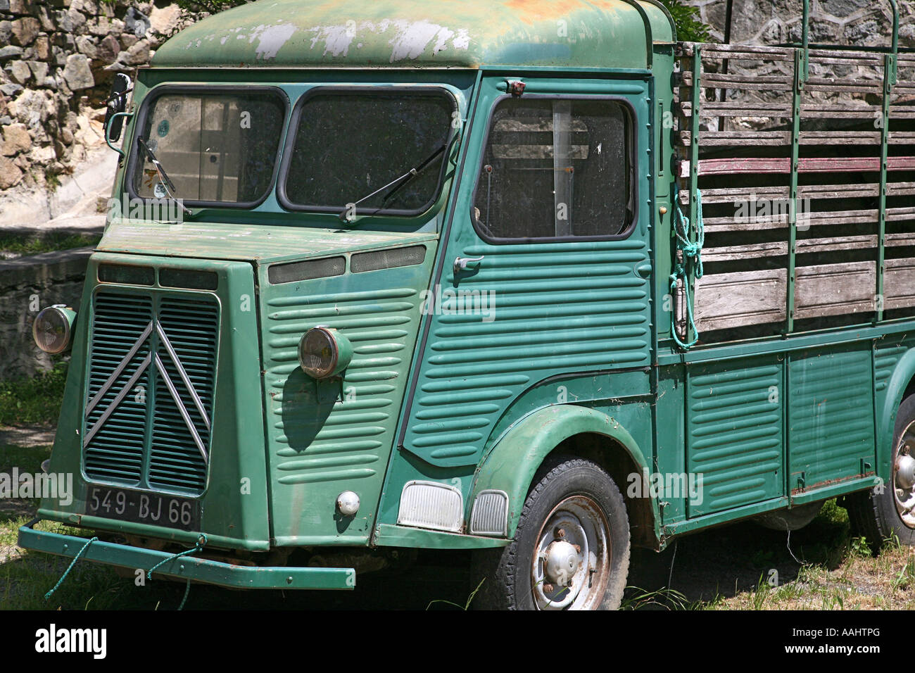 Old Citroen Truck Stock Photo - Alamy