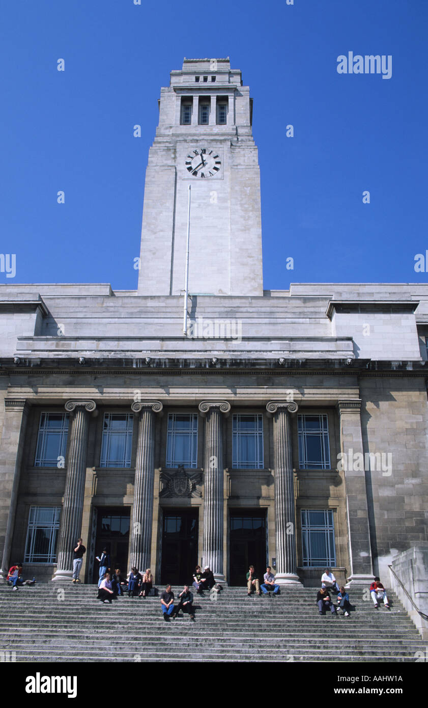 leeds university founded in 1904 parkinson building opened in 1951 by ...