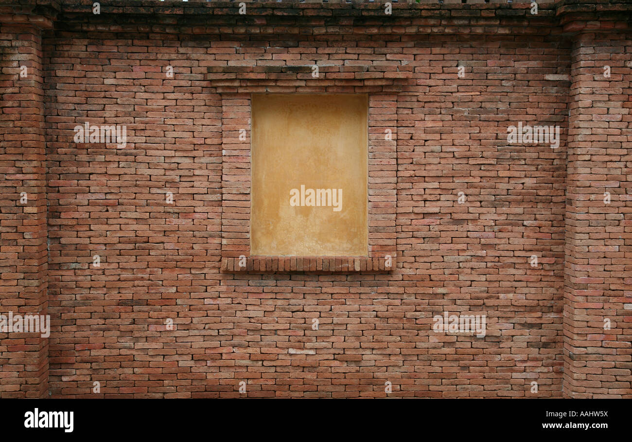 window in brick wall Stock Photo - Alamy