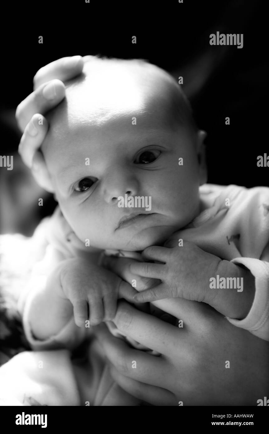 Newborn baby, seven days old Stock Photo - Alamy