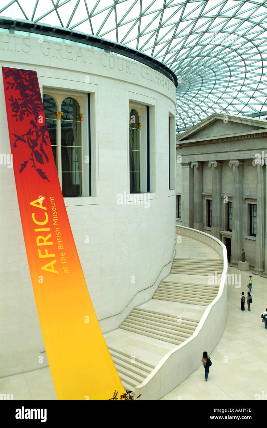 The Queen Elizabeth Great Court, British Museum, London Stock Photo - Alamy