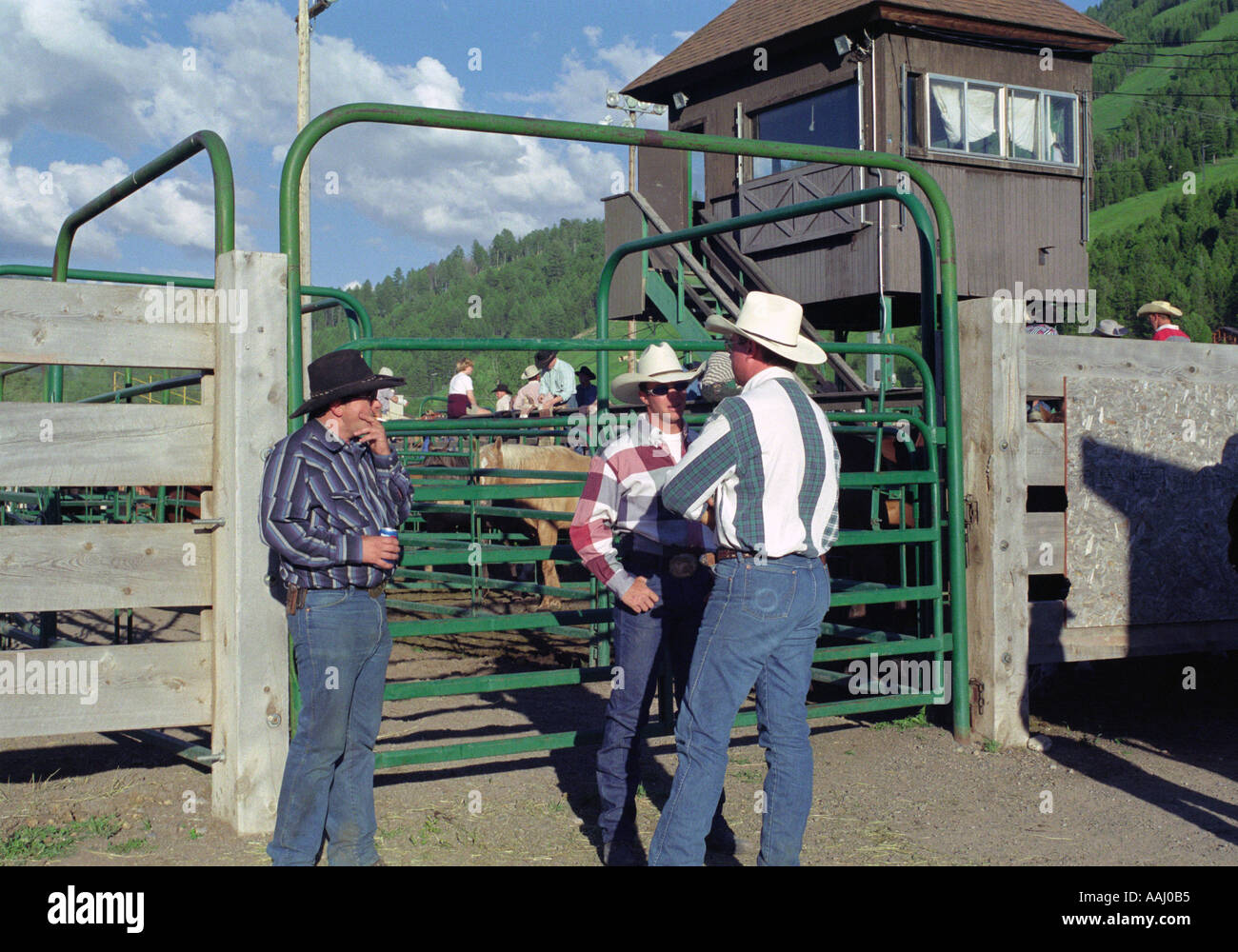 Jackson hole rodeo hi-res stock photography and images - Alamy