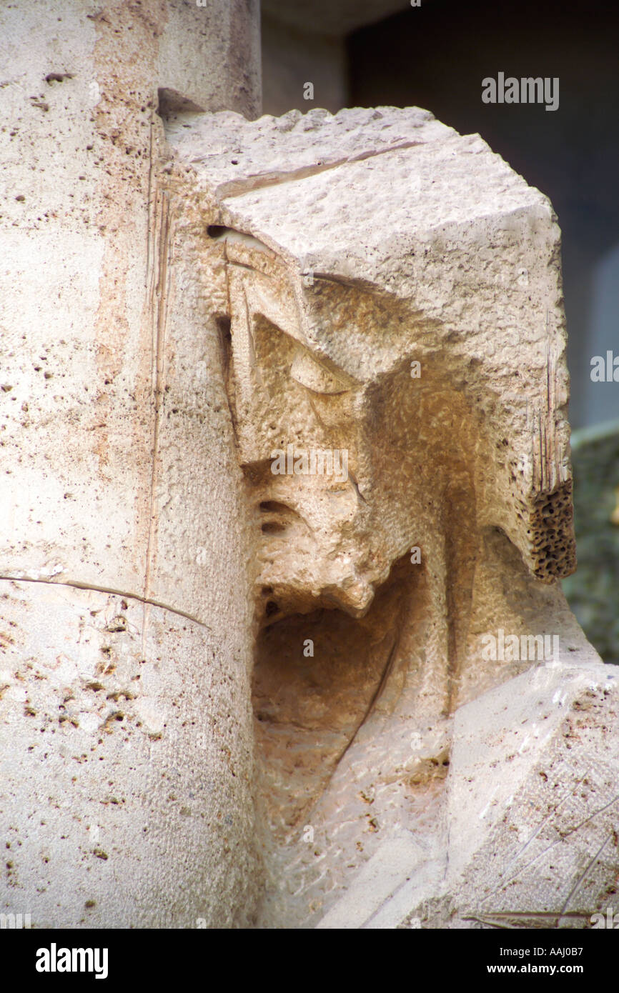 Gaudi sculpture man hi-res stock photography and images - Alamy