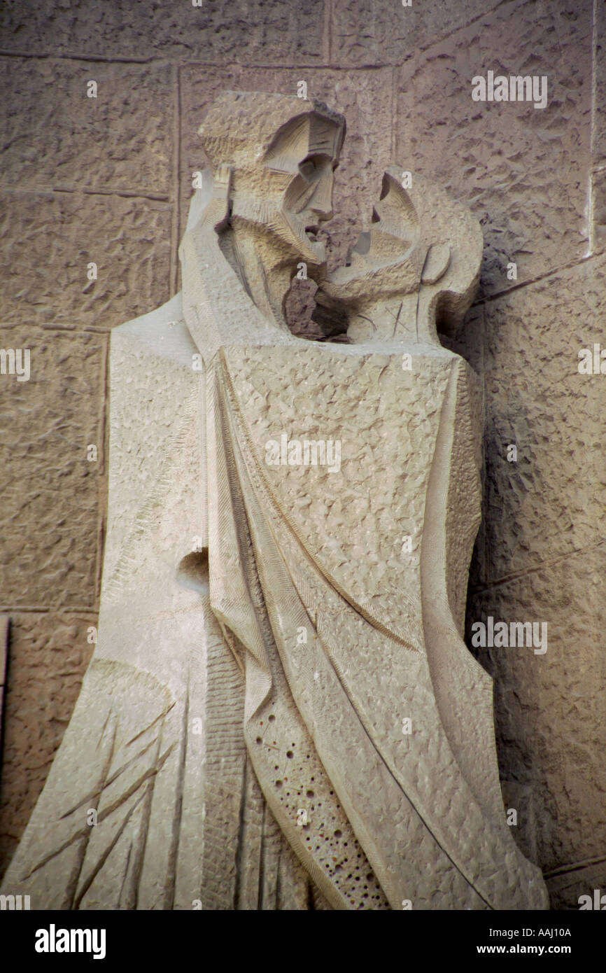 Gaudi sculpture man hi-res stock photography and images - Alamy