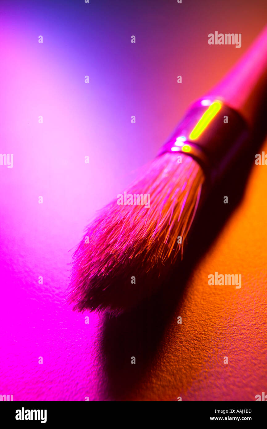 PAINT BRUSH CLOSE UP Stock Photo - Alamy