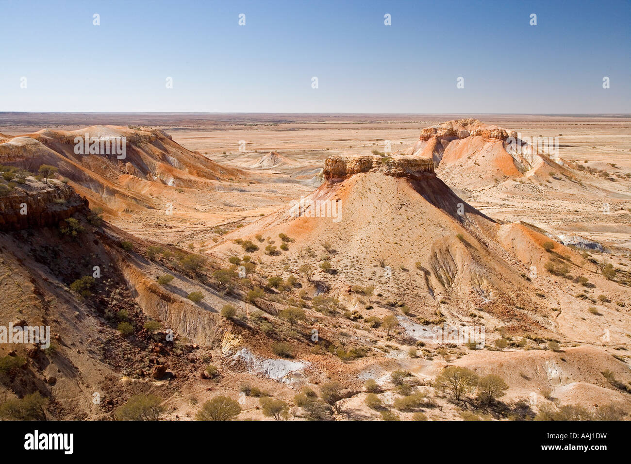 Painted Desert near Oodnadata Outback South Australia Australia Stock ...