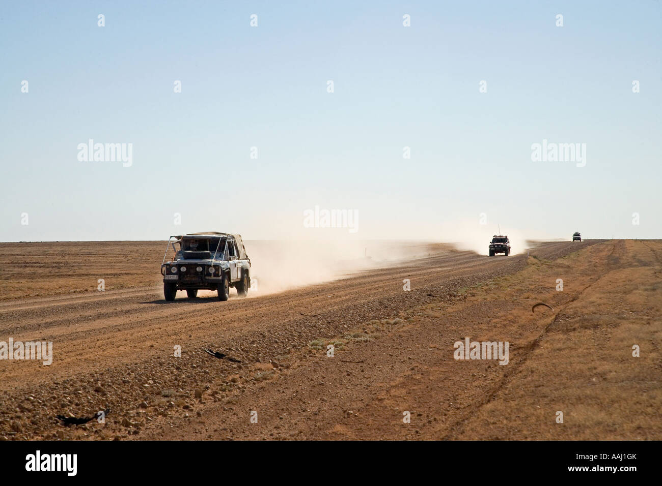 Four Wheel Drive Strzelecki Track Outback South Australia Australia ...