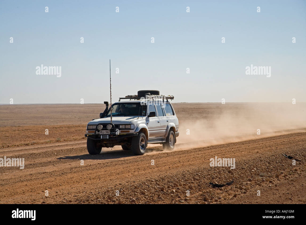 Four Wheel Drive Strzelecki Track Outback South Australia Australia ...