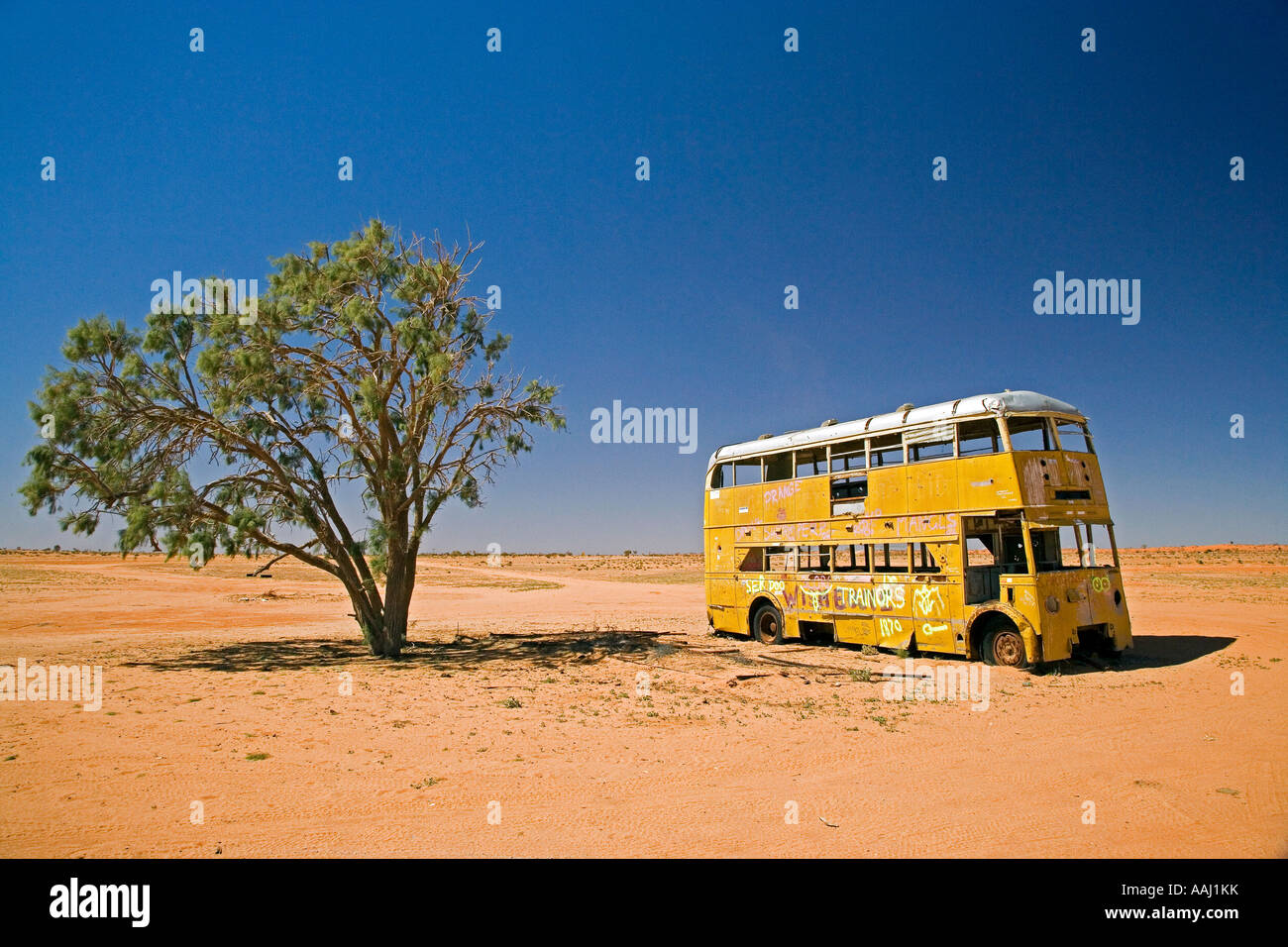 Australia outback road broken down High Resolution Stock Photography ...