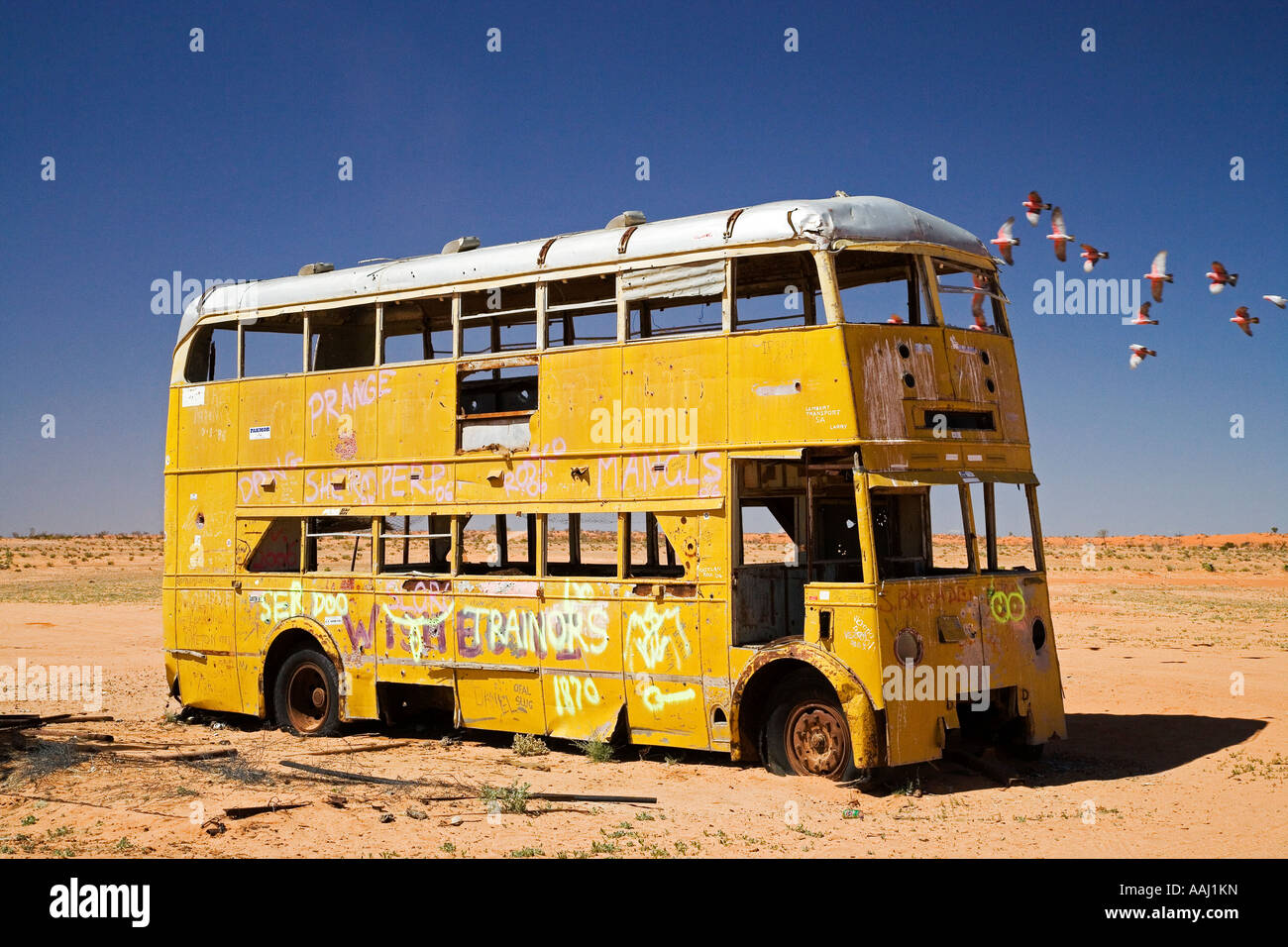 Australian outback bus hi-res stock photography and images - Alamy