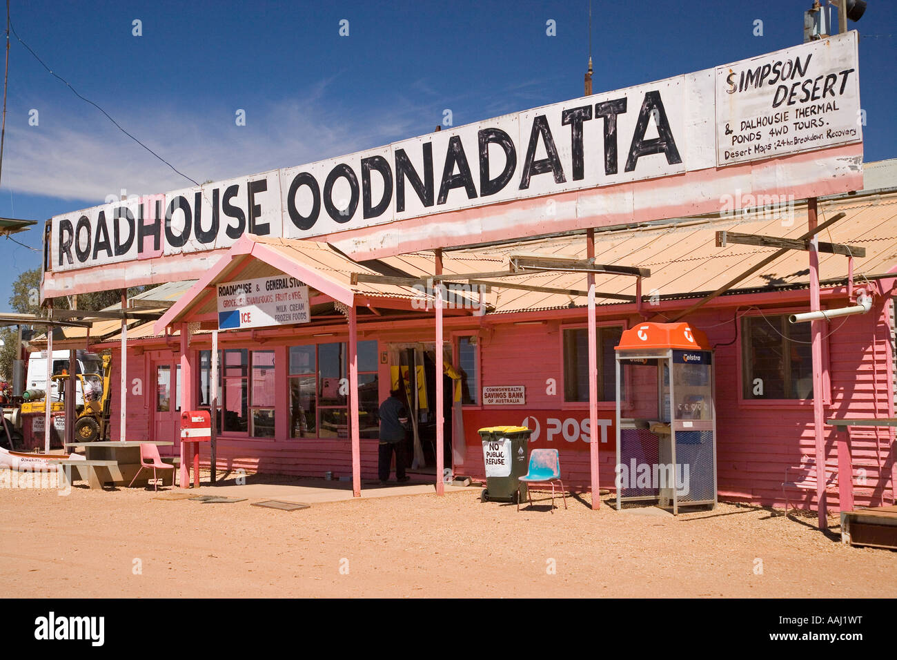 The Pink Road House Oodnadatta Oodnadatta Track Outback South Australia ...