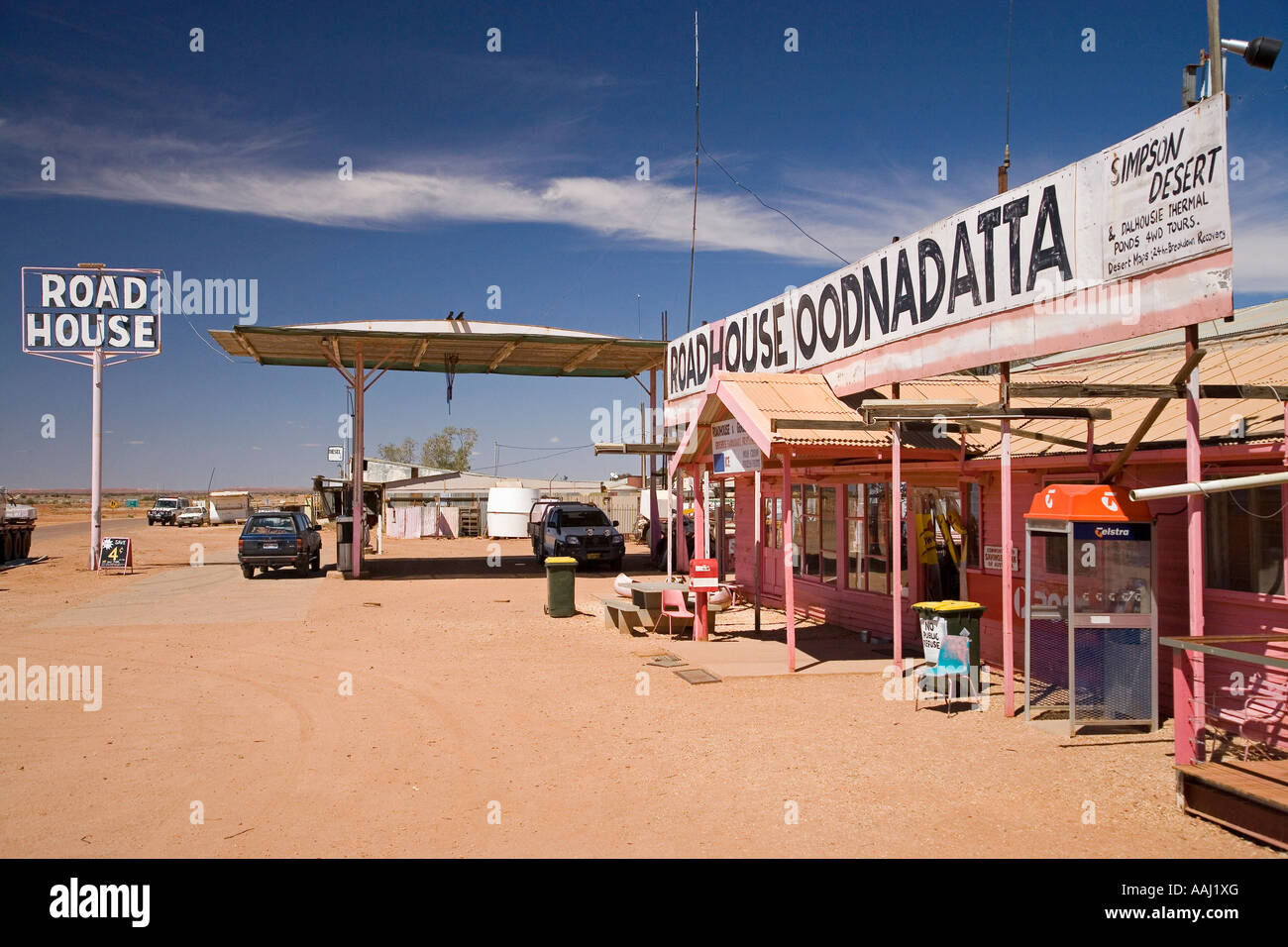 The Pink Road House Oodnadatta Oodnadatta Track Outback South Australia ...