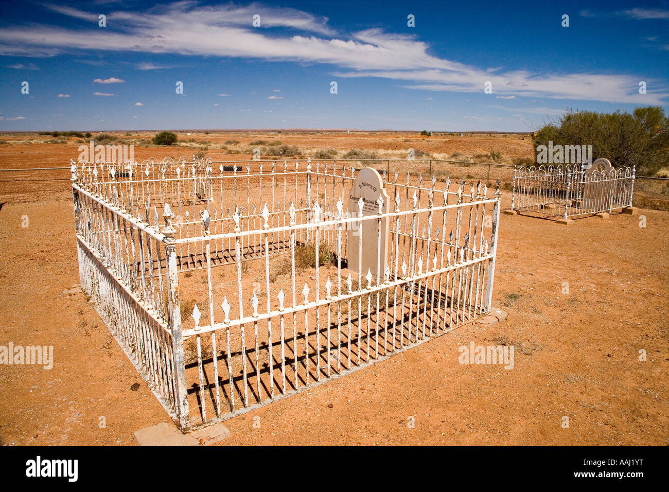 Historic Graves Oodnadatta Oodnadatta Track Outback South Australia ...