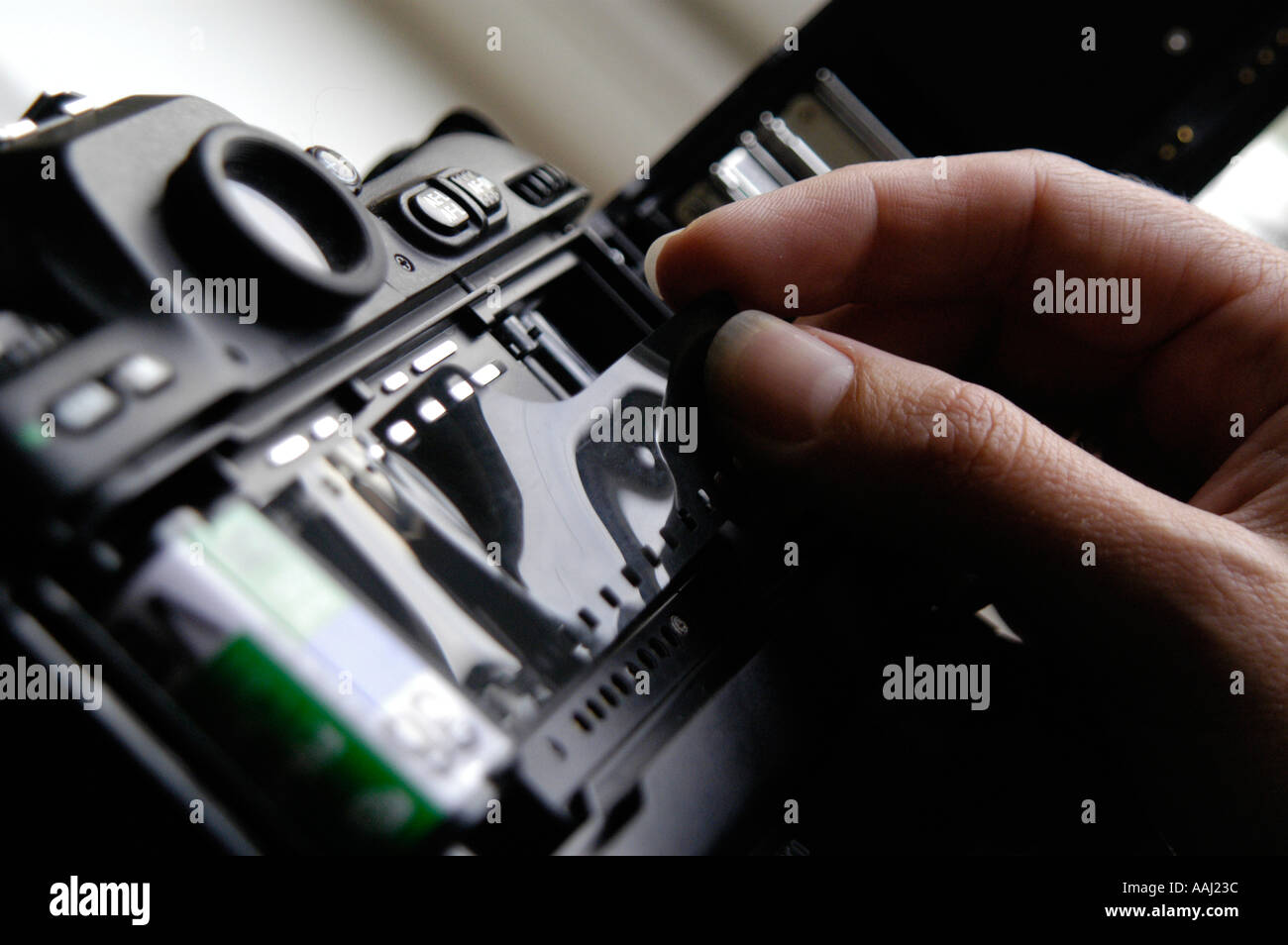 Loading film into hi-res stock photography and images - Alamy