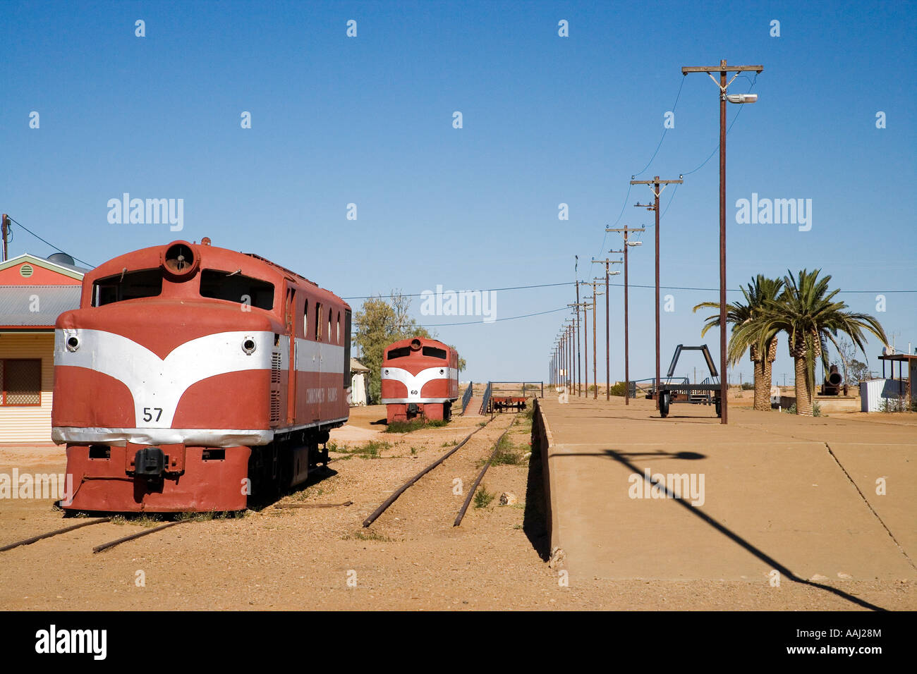 Old Ghan Train Marree Oodnadatta Track Outback South Australia ...