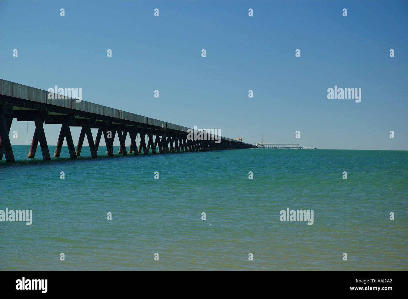 Long sugar loading jetty fishing location Lucinda Queensland Australia ...