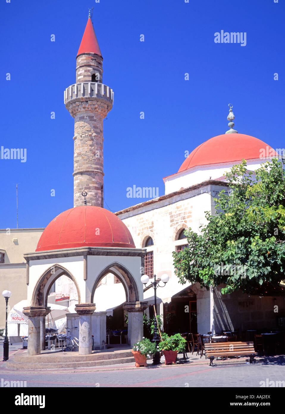 Former turkish mosque Kos City Kos Island Dodecanese Greece Stock Photo ...