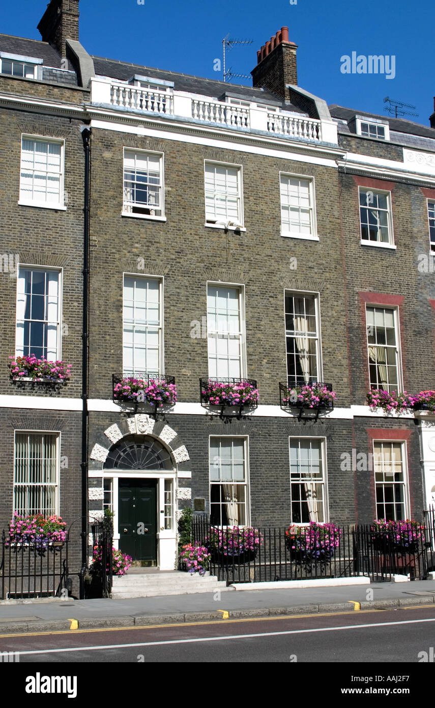 Bedford Square Bloomsbury London England UK Stock Photo - Alamy