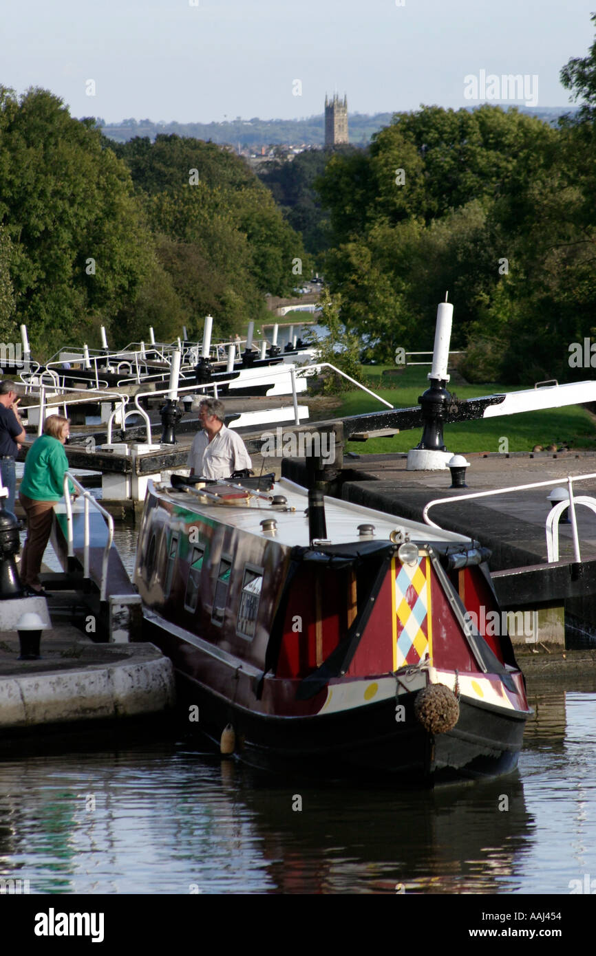 Hatton flight of locks hi-res stock photography and images - Alamy