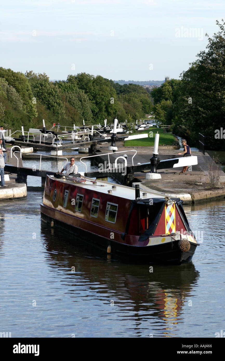 Hatton flight of locks hi-res stock photography and images - Alamy