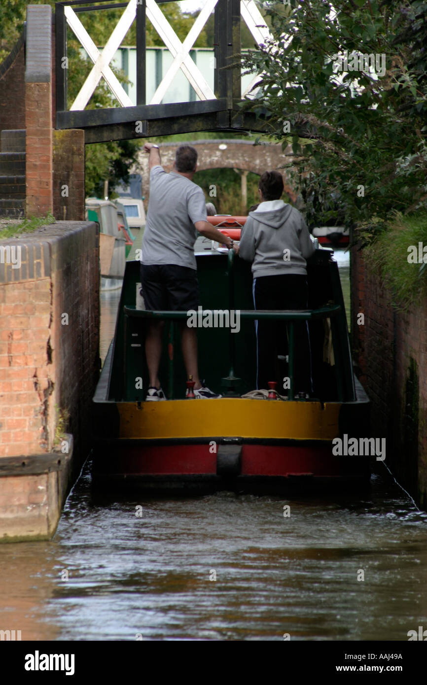 Narrowboat with cruiser stern hi-res stock photography and images - Alamy