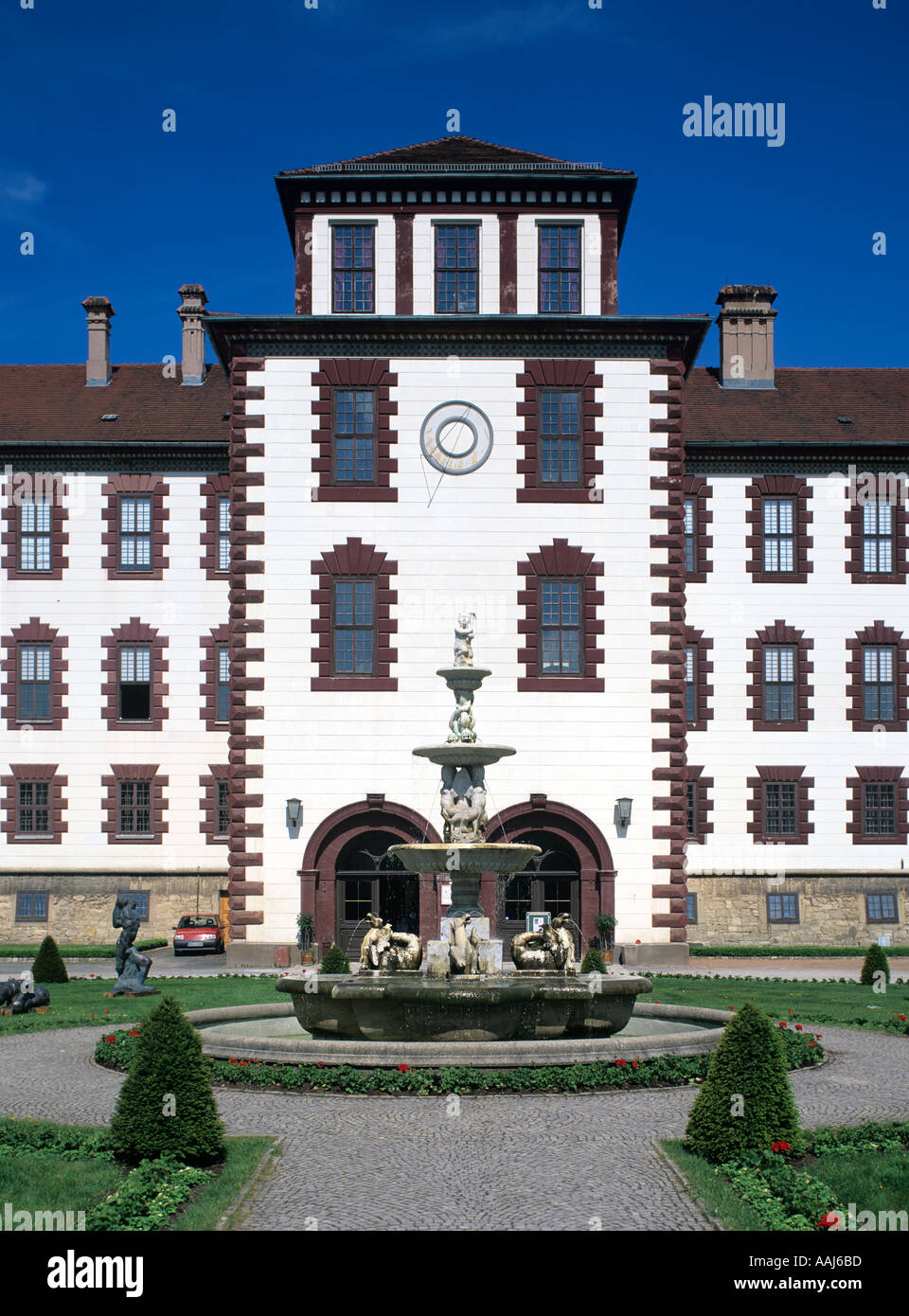 Europa Europe Germany Deutschland Meiningen Thueringen Thuringia Castle ...