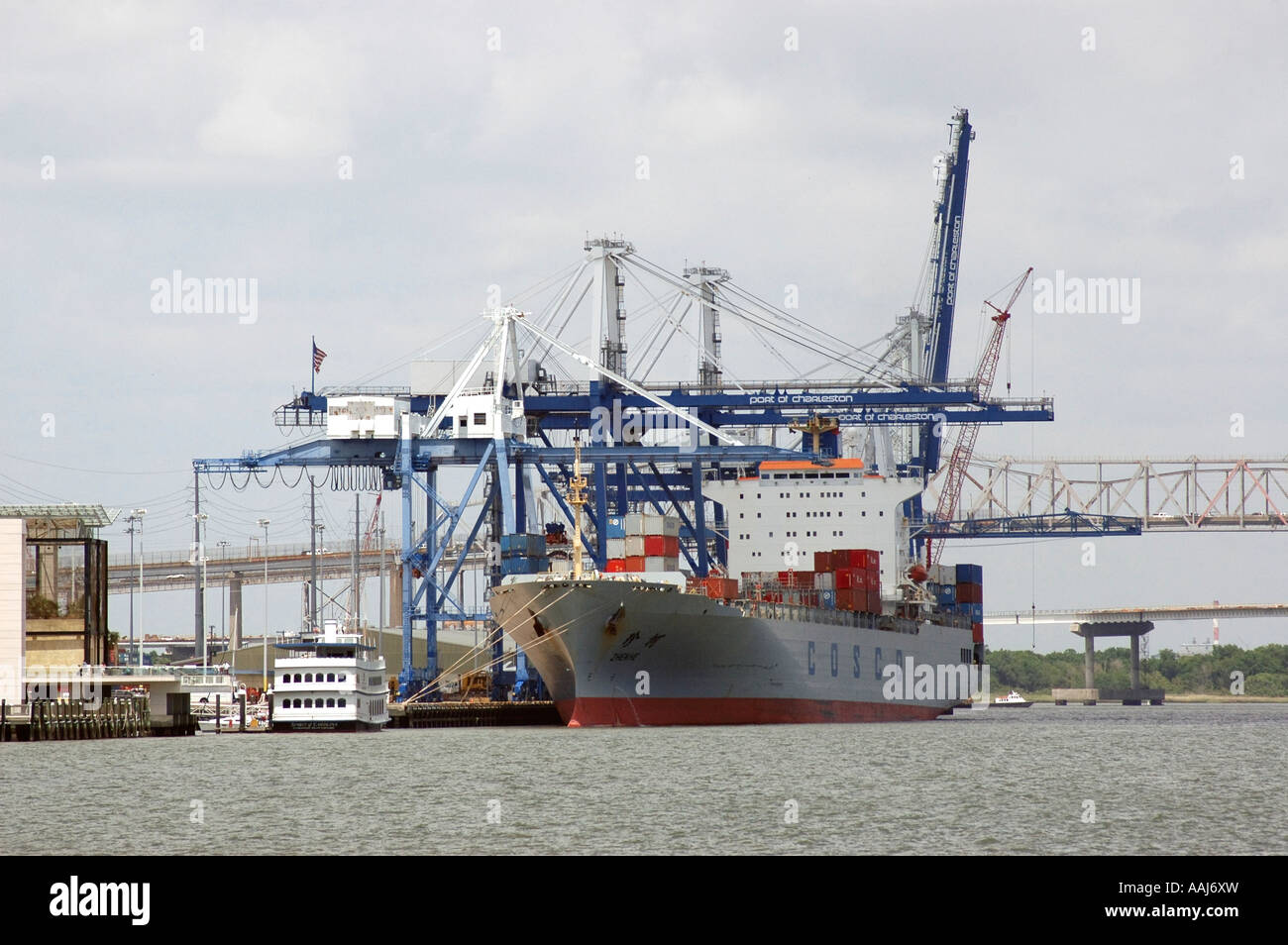 Port of Charleston, South Carolina Stock Photo - Alamy