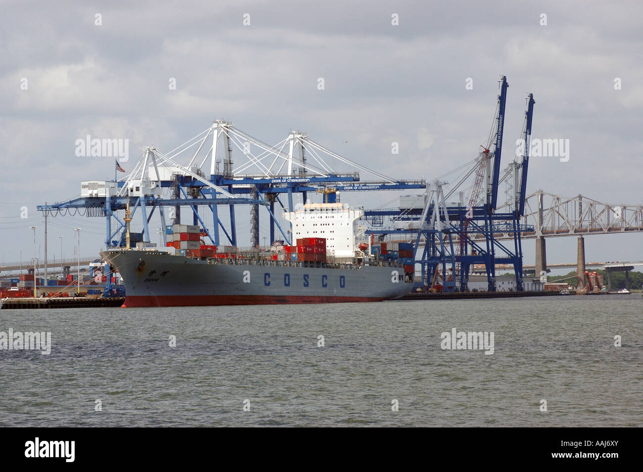 Port of Charleston, South Carolina Stock Photo - Alamy