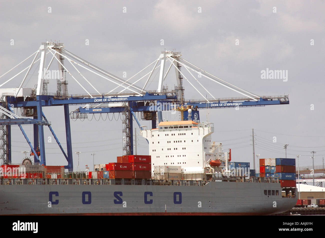 Port of Charleston, South Carolina Stock Photo - Alamy
