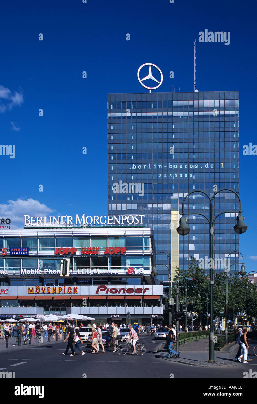 Berlin Germany Europa Center Stock Photo - Alamy