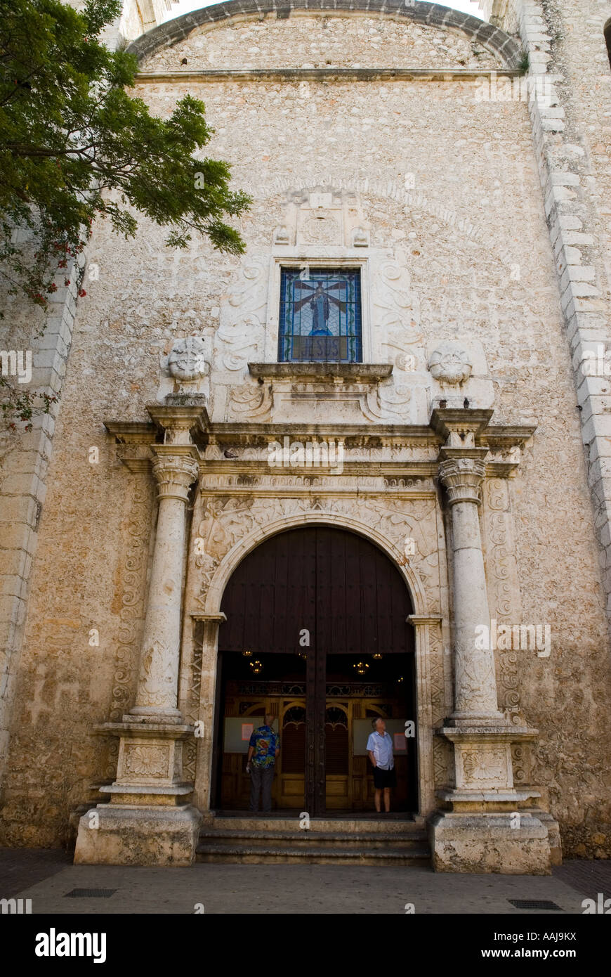 iglesia de jesus church in merida mexico Stock Photo - Alamy