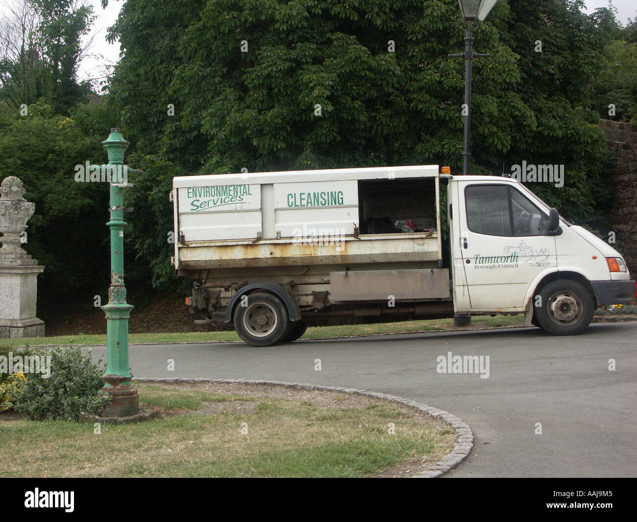 Council Cleansing Van Staffordshire UK 1 Stock Photo - Alamy