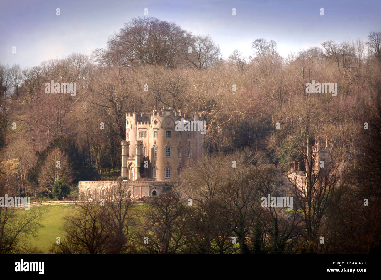 MIDFORD CASTLE NEAR BATH AN EIGHTEENTH CENTURY FOLLY CASTLE BUILT IN ...