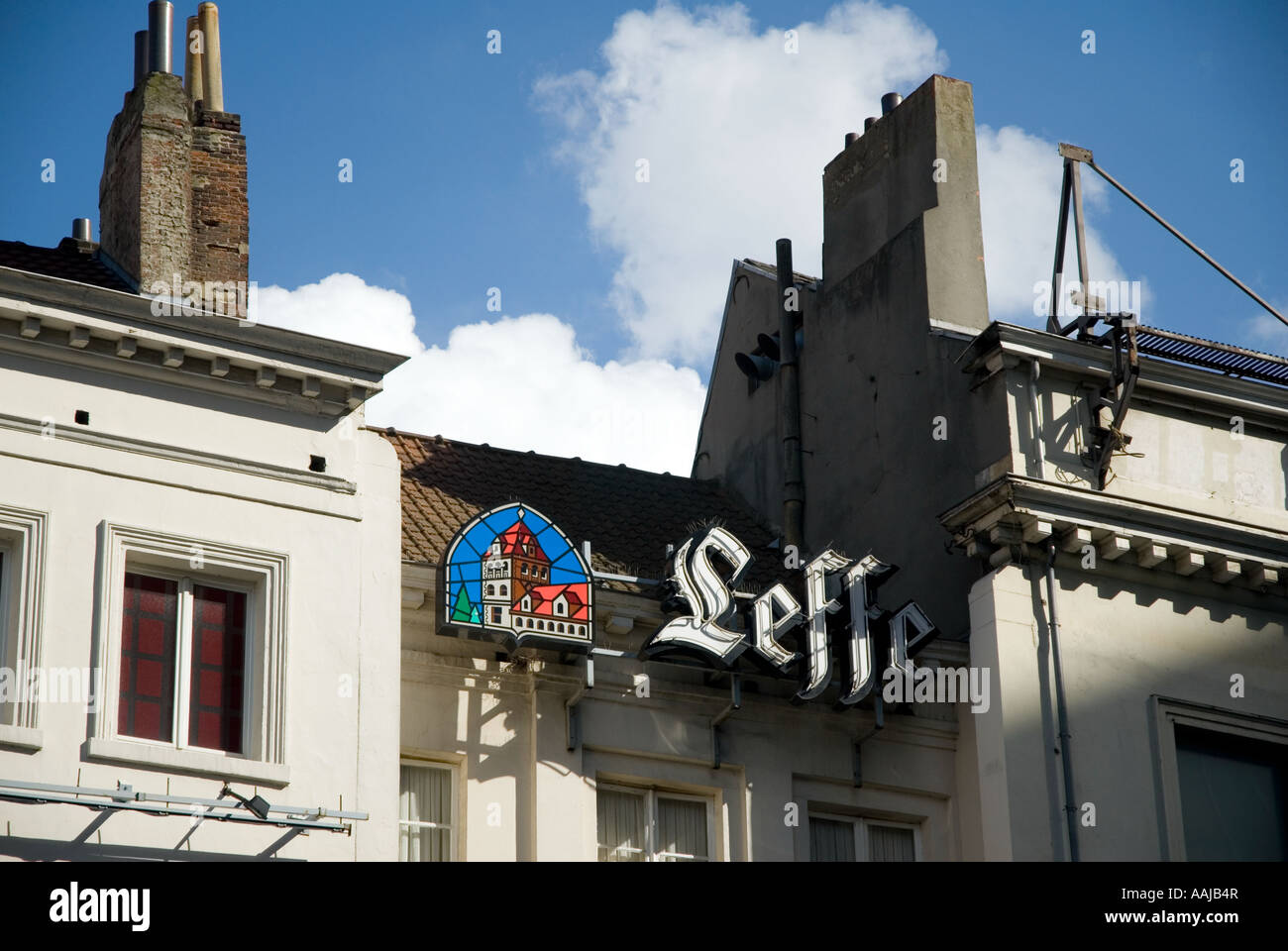 Leffe sign hi-res stock photography and images - Alamy