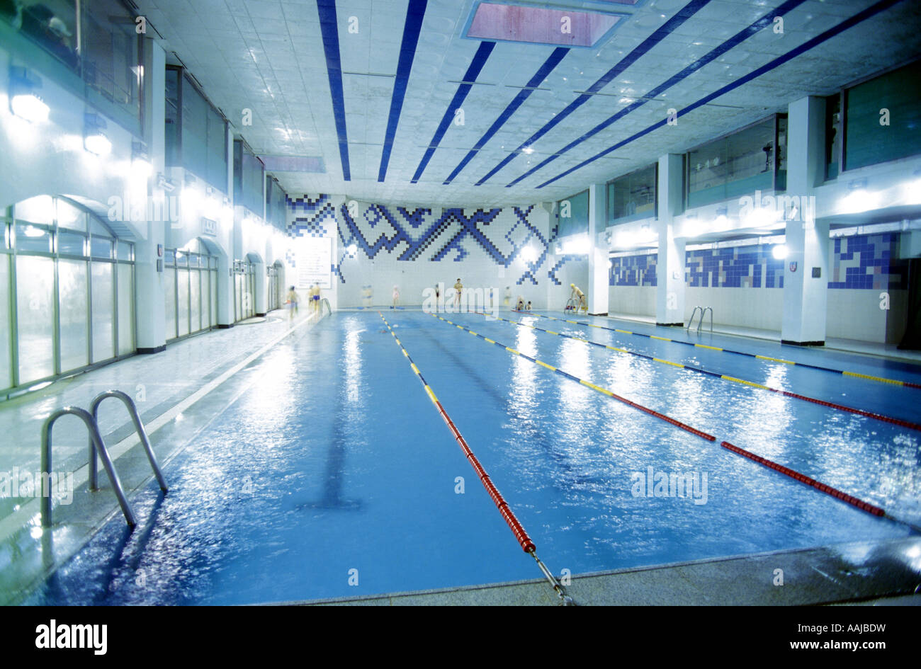 The interior swimming pool Stock Photo - Alamy