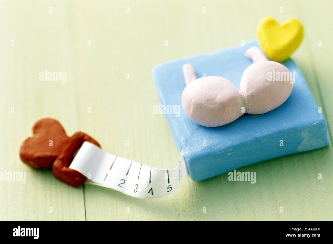 Paper Clay model Stock Photo - Alamy
