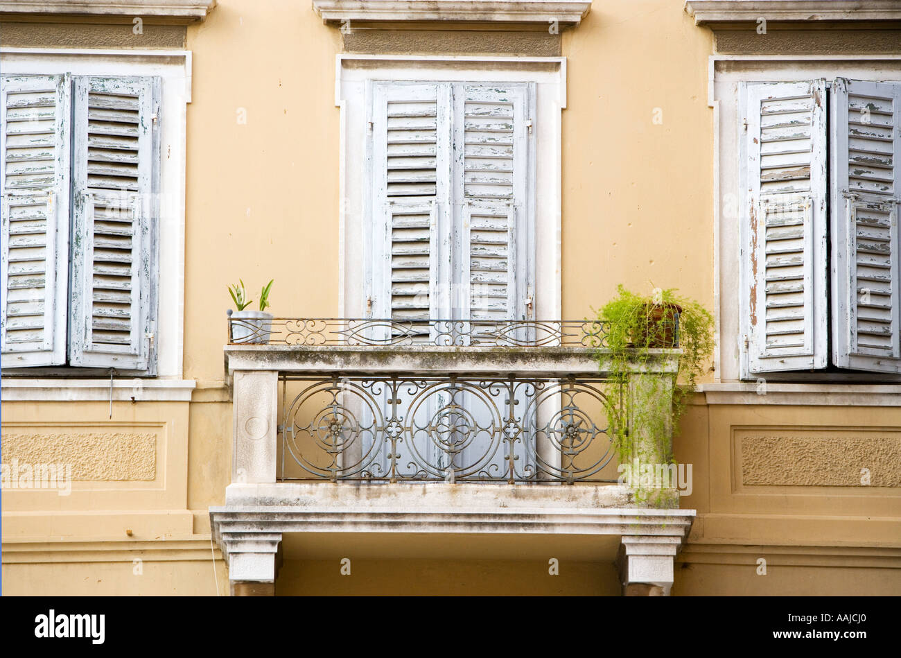 Buildings in Peoples Square Split Croatia Stock Photo - Alamy