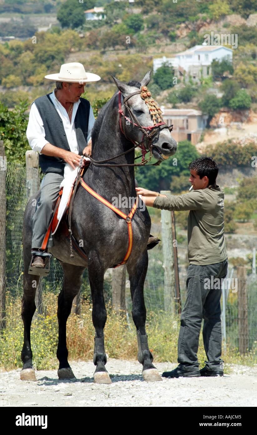 Spanish horse rider hi-res stock photography and images - Alamy