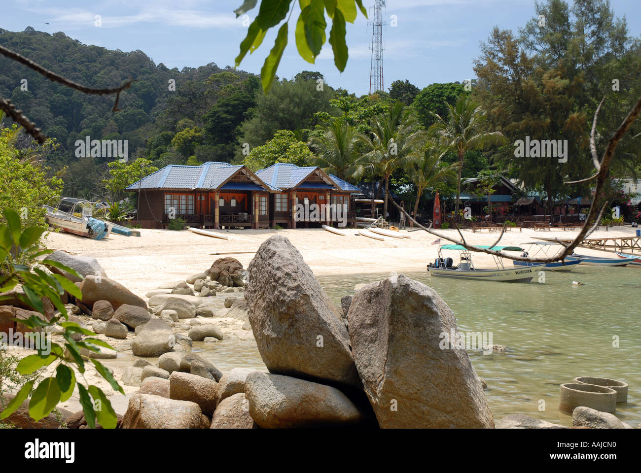 Coral View Beach Resort, Perhentian Islands, Malaysia, South China Sea ...