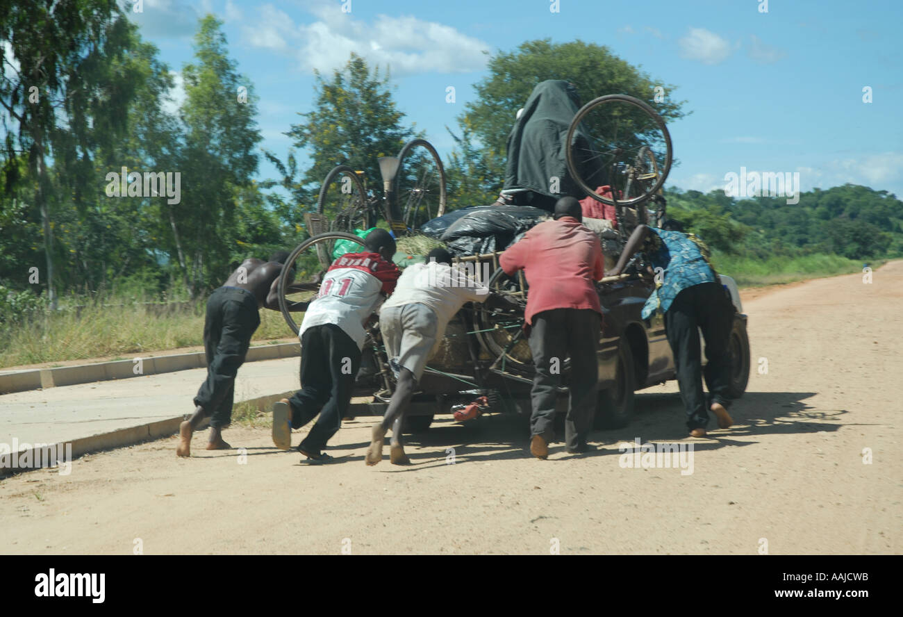 Overloaded car africa hi-res stock photography and images - Alamy