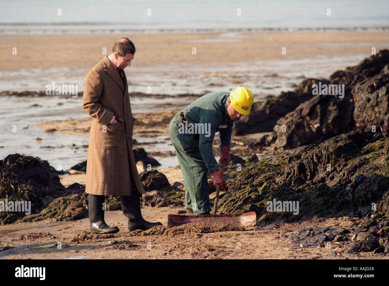 Beach sand sea prince charles hi-res stock photography and images - Alamy