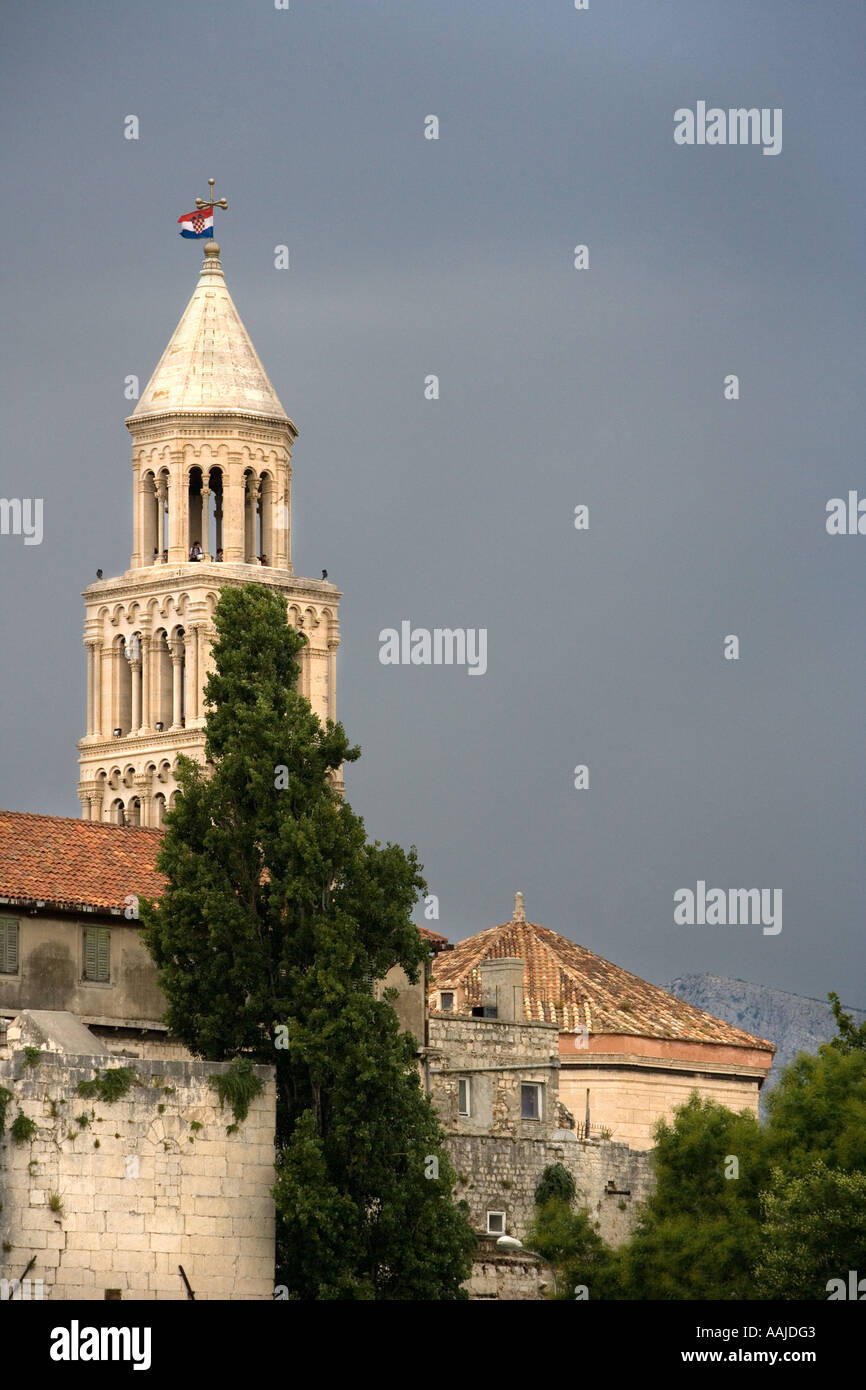 Silver Gate and Church of St Dominic Split Croatia Stock Photo - Alamy